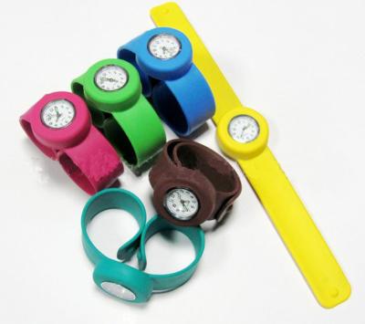 China Silicon slap watch for sale