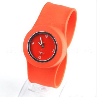 China Silicone Slap Watch for sale