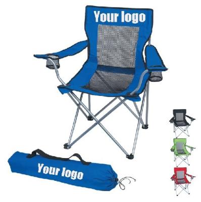 China Mesh Folding Chair with Carrying Bag for sale