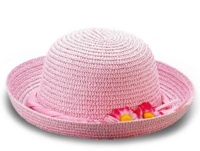 China Ladies Lindu Swinger Hat with Assorted Color Bands for sale