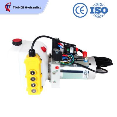 China Unidade de alimentação hidráulica de 12v dc Unidade de alimentação hidráulica elétrica portátil industrial pequena à venda