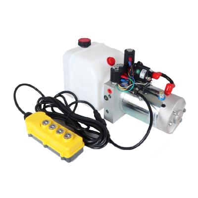 China 12V DC Hydraulic Power Unit Small Industrial Portable Electric Hydraulic Power Unit for Flying Wing Car for sale