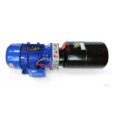 China AC 380V 2.2kw Hydraulic Power Unit for Car Lift Hydraulic Lifting Platform Mini Power Pack Can Be Customised for sale