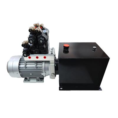 China AC 380V 3kW Kleines Hydraulikaggregat für Sprinkler, Kehrmaschinen, Wohnmobile zu verkaufen