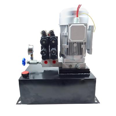 China 380V 3HP Double Acting Mini Hydraulic Station Hydraulic Power Pack for Hydraulic Machine Tools Injection Molding Machine for sale