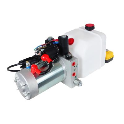 China DC 12V 1.6kw Two Way Double Acting Mini Hydraulic Power Unit with Gear Pump for sale