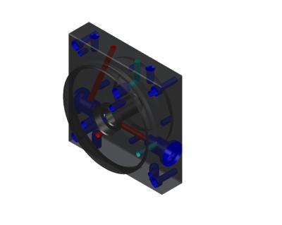 Китай Блок нагнетательного колена алюминиевого коллекторного блока высокий для одиночного действующего гидравлического блока питания продается