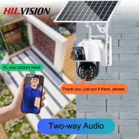 China HILVISION 4G Solar Dome Camera 1080P Night Vision Waterproof Outdoor Security with Motion Tracking for sale