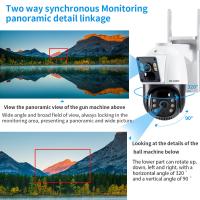 China HILVISION 4G Solar Dome Camera 1080P Night Vision Waterproof Outdoor Security with Motion Tracking for sale