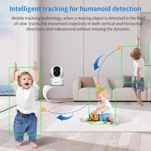 Quality Convenient and Compact 3MP Internet Camera One-Key Dormancy PAN-TILT Function for sale