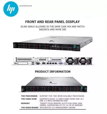 China DL360 Gen10 Plus Server with 8SFF /5315Y*2 Processor Main Frequency and 800W*2 Energy for sale