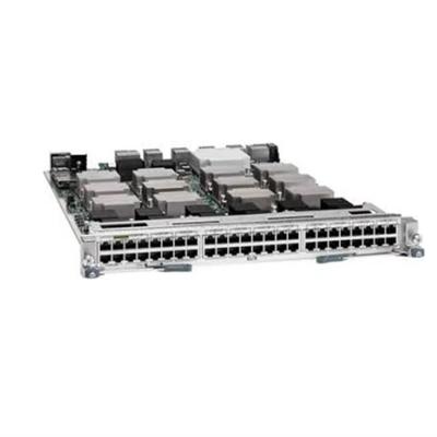 China N7K-F248XT-25E Módulo de expansão de 48 portas Switches de rede suportados Portos PoE incluídos à venda