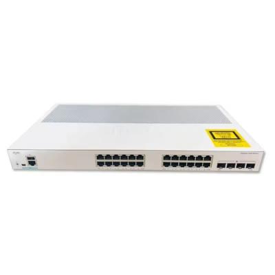China Powerful 24 Port PoE Ethernet Network Switch C1000-24FP-4G-L with 256 MB Flash Memory for sale