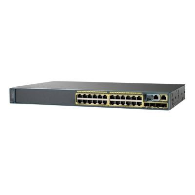 China 24 Port 2960-X 24 GigE 2 x 10G SFP LAN Base Used Switches with and 250G Switch Capacity for sale