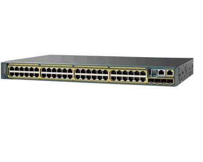 China Private Mold WS-C2960X-48FPS-L Used 48 Port 2960-X 48 GigE PoE 740W 4 x 1G SFP LAN Base Switches for sale