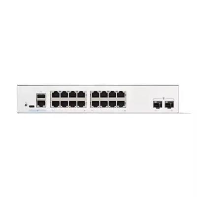 China C1300-16T-2G 16-Port 10/100/1000 Network Switch with 2x 1GE SFP and 512 MB Flash for sale