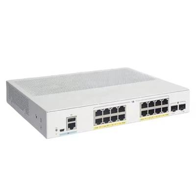 China C1300-16T-2G 16-Port 10/100/1000 Network Switch with 2x 1GE SFP and 512 MB Flash for sale