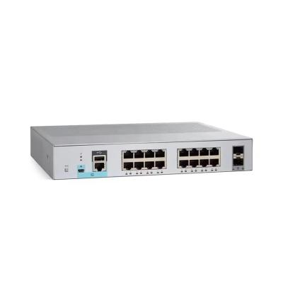 China C1300-16T-2G 16-Port 10/100/1000 Network Switch with 2x 1GE SFP and 512 MB Flash for sale
