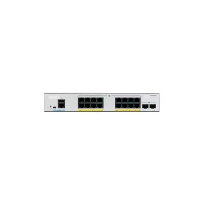 China 16-Port POE Switch C1300-16FP-2G GE c1300 Series with SNMP Function and 1 GB DDR4 DRAM for sale