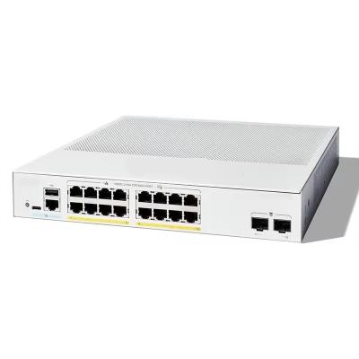 China 16-Port POE Switch C1300-16FP-2G GE c1300 Series with SNMP Function and 1 GB DDR4 DRAM for sale