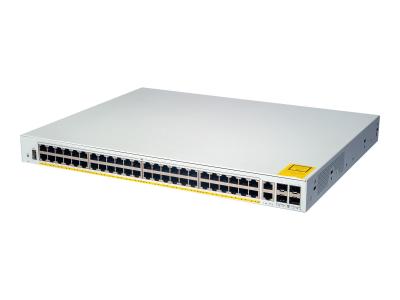 China Stock C1000-48P-4G-L 48 Port GE Full POE 4x1G SFP Network Switches with QoS Function for sale