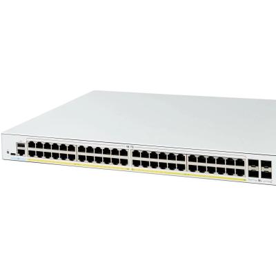 China Full PoE 48 Port GE C1300 Series Network Switches 4x1G SFP Gigabit and LACP Supported for sale