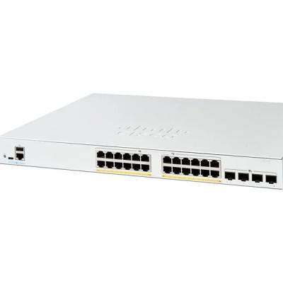 China 24 Port Gigabit Ethernet Network Access Poe Switch C1200-24FP-4X VLAN Support Included for sale