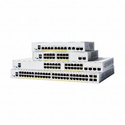 China 24 Port Gigabit Ethernet Network Access Poe Switch C1200-24FP-4X VLAN Support Included for sale