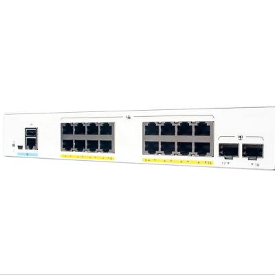 China Efficiently Stock C1200-16T-2G Gigabit 16 Ports Network Switch for Data Access for sale