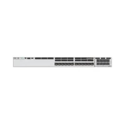 China C9300X-12Y-E 12-Port 25G/10G/1G SFP28 Switch with Modular Uplinks and VLAN Function for sale