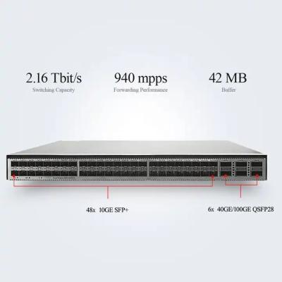 China 48-Port Ethernet Switch CE6881-48S6CQ-B with Full-Duplex Half-Duplex Communication Mode for sale