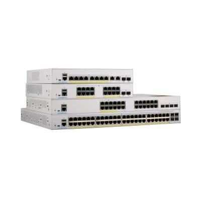 China Speed Networking C9300X-12Y-E 12-port 25G/10G/1G SFP28 Modular Uplink Network Switch for sale