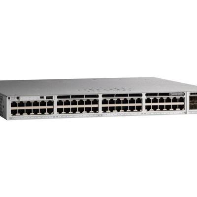 China Full-Duplex Half-Duplex Communication Mode Private Mold C9300-48T-A Network Switch for sale