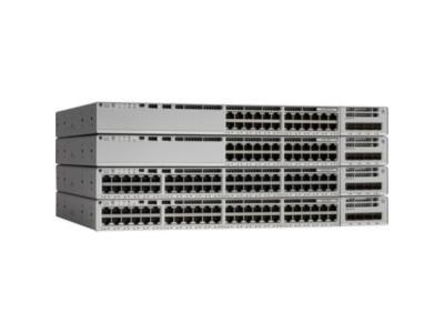 China 48-port PoE 4x10G uplink Network Switch Managed C9200L-24P-4G-E with Private Mold Yes for sale