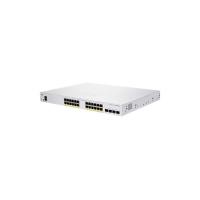 China Cisco CBS350-24FP-4G-CN 24 Port Gigabit PoE Managed Network Switch 250Gbps for sale
