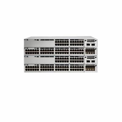China Efficiently Scalable C9300L-48P-4X-A 9300 48 Port 4X10G Uplinks PoE Network Switches for sale