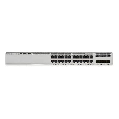 China 24-Port C9200L-24T-4G-E Network Switch with Fixed Redundant Fans and SNMP Function for sale
