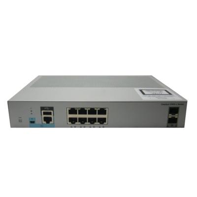 China Managed Switch WS-C2960L-8TS-LL 250G Capacity 8 Port Gigabit Ethernet Network Switches for sale