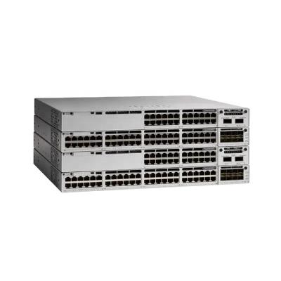 China Stocked C9300L-48T-4X-E 9300 48-port Fixed Uplinks Data Switch with 4X10G Ethernet Ports for sale
