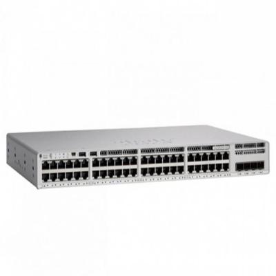 China Stocked C9300L-48T-4X-E 9300 48-port Fixed Uplinks Data Switch with 4X10G Ethernet Ports for sale