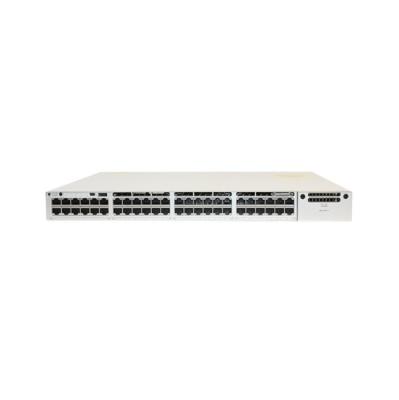 China Efficiently Scalable C9300L-48P-4X-A 9300 48 Port 4X10G Uplinks PoE Network Switches for sale