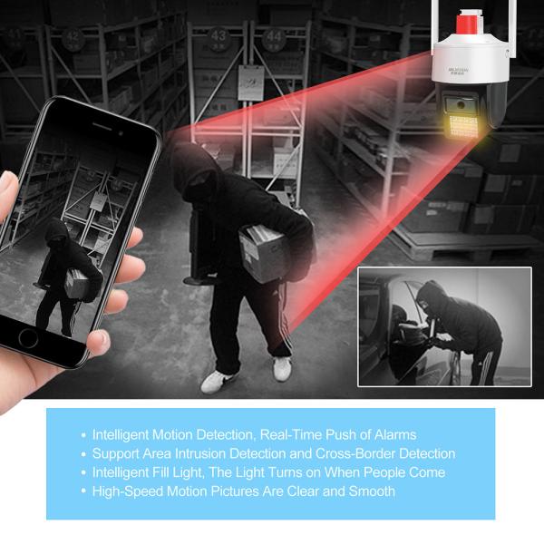 Quality C2430TD-10C Network Camera Attracts People with Double Light Source Full Color for sale