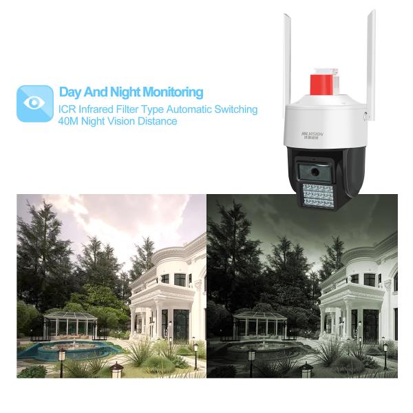 Quality C2430TD-10C Network Camera Attracts People with Double Light Source Full Color for sale