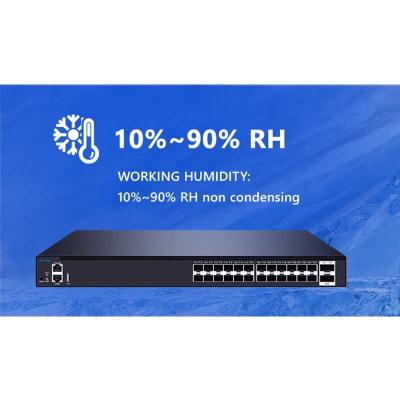 China S6700-24TF-2QF L3 Managed Switch with 2 100G QSFP28 Uplink for Data Center Enterprise Core Network for sale