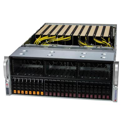 Китай Сервер Supermicro 4U в стойку с 32 слотами DIMM DDR4, 1.2 ТБ SAS 10000 об/мин и поддержкой GPU продается