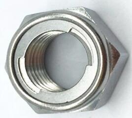 China Din6927 Prevailing Torque Type All-Metal Flange Nut for sale