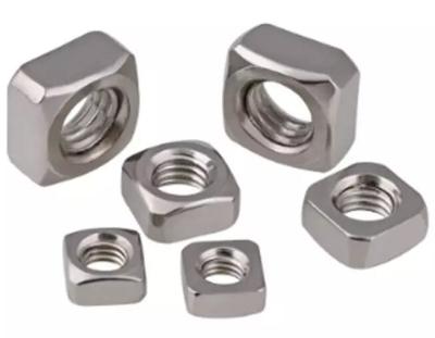 China DIN557 square thread nuts Metric High quality SS316 Stainless Steel for sale
