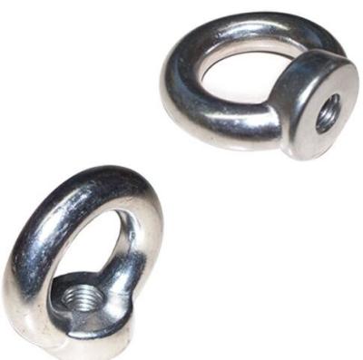 China DIN582 eye nut Stainless steel 304 SS316 Forged Lifing Galvanized oval eye nut for sale