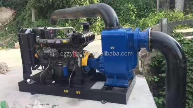 Mobile power station towable electric diesel engine Diesel water pump for irrigation used in agricultural area