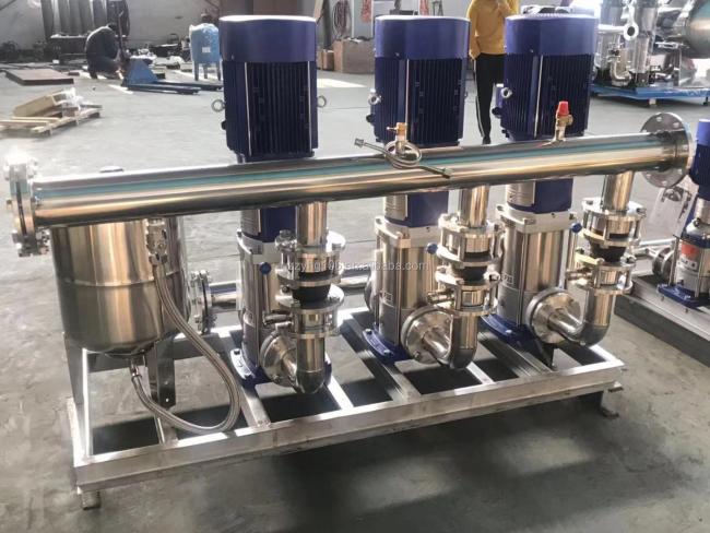 Frequency water pressure booster pump  Supply Equipment water Booster Set Water Pumping machine vertical booster pump